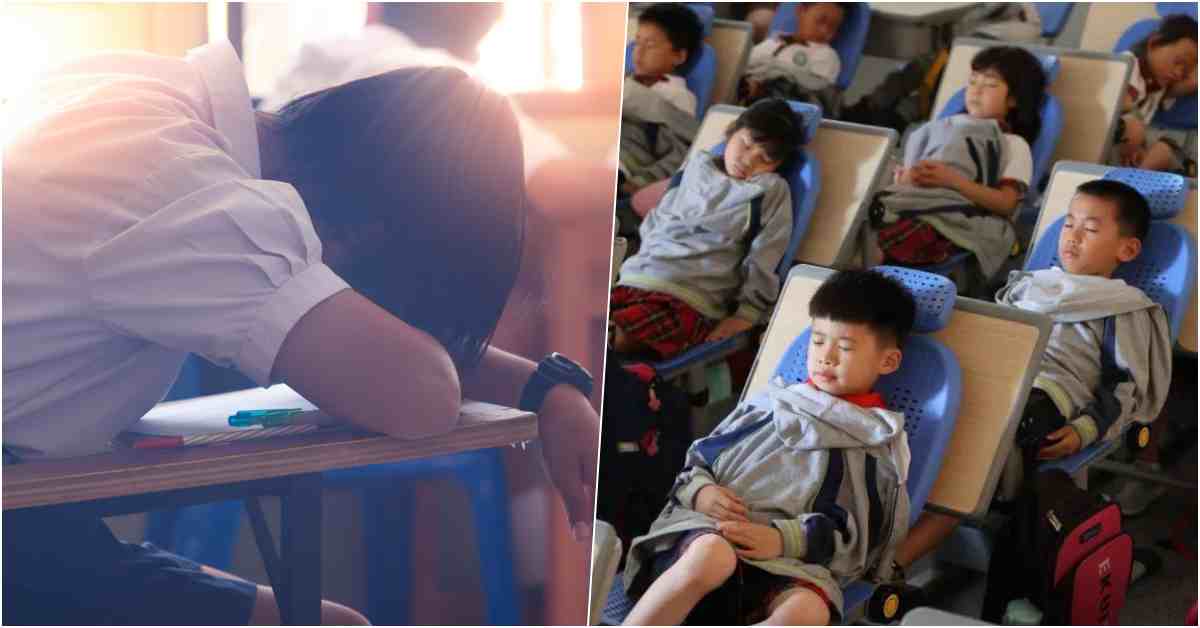 孩子在校午休趴睡，根本不好睡。中國各地推躺睡，超方便一鍵躺睡椅，力求讓孩子好好睡午覺！｜Mombaby 媽媽寶寶懷孕生活網